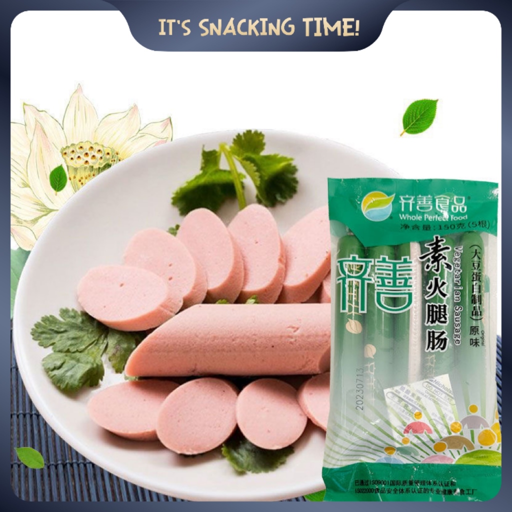Jual Sosis Vegetarian / Daging Sosis Analog Vegan / Plant Based Meat ...