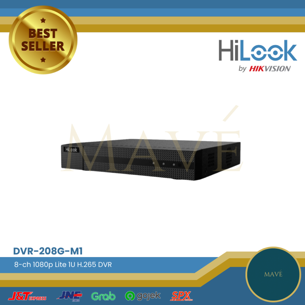 Jual DVR-208G-M1 - HILOOK DVR 8CH SUPPORT AUDIO | Shopee Indonesia