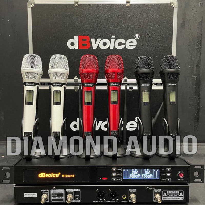 Jual Mic Wireless Db Voice M Sound Original Dbvoice MSound Mikrofon ...