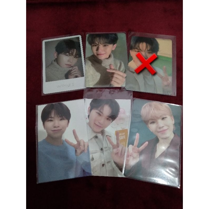 Jual CLEARENCE SELL WOOZI PHOTOCARD PC MEMKIT INCOMPLETE CARATLAND ...