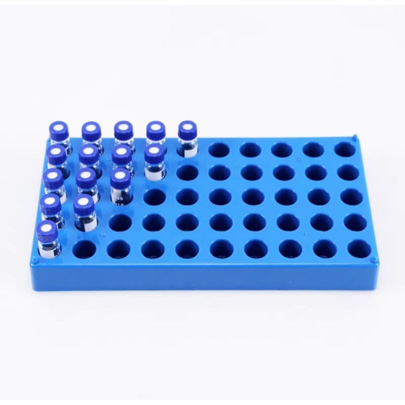 Jual Rak vial HPLC 1.5 / 2 ml sample rack vial 50 holes | Shopee Indonesia
