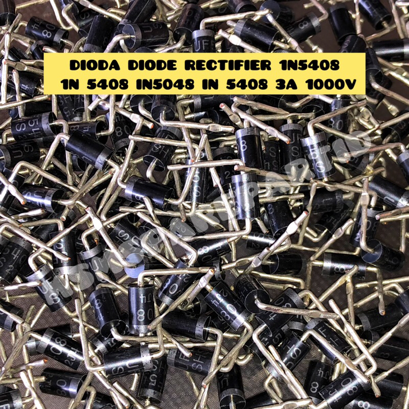 Jual DIODA DIODE RECTIFIER 1N5408 1N 5408 IN5048 IN 5408 3A 1000V ...
