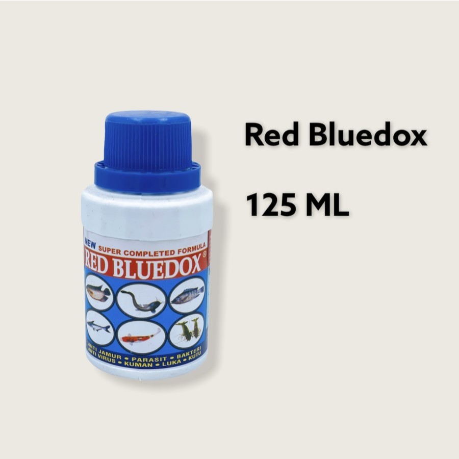 Jual RED BLUEDOX 125ml Obat Ikan Anti Jamur Parasit Bakteri Luka dll ...