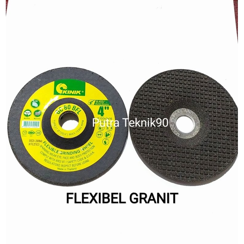 Jual Batu gerinda Fleksible Kinik GC60/80 / Batu poles Granit / Bevel ...
