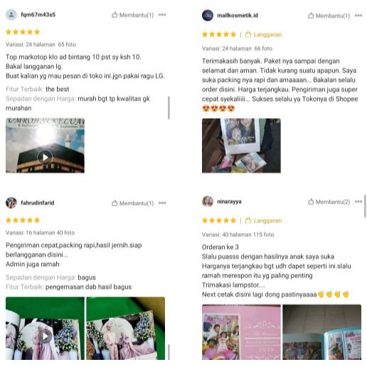 Jual PHOTOBOOK HARD COVER PREMIUM ukuran 21x15 cetak foto album grid ...