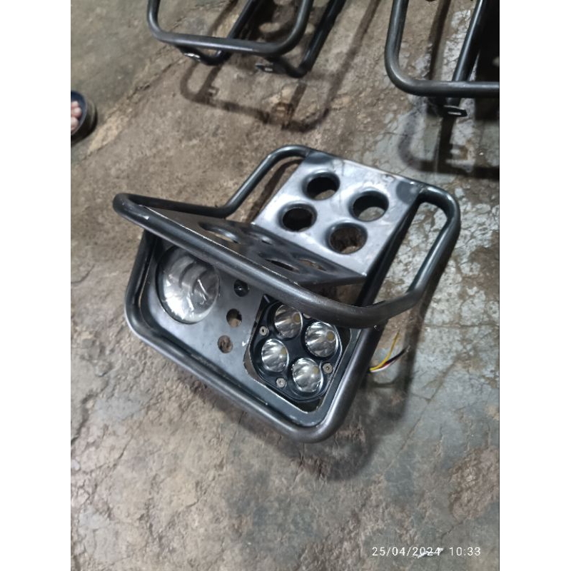 Jual headlamp honda ct125 kastem model racing | Shopee Indonesia