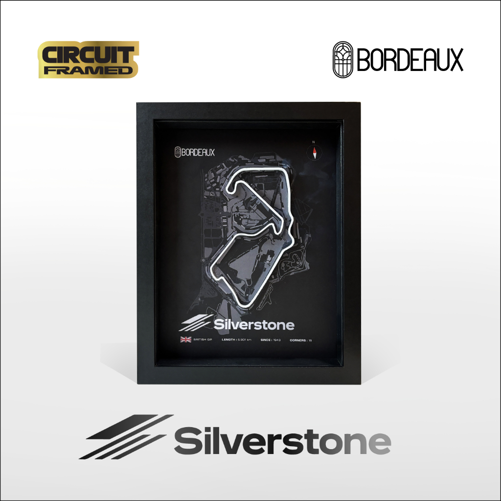 Jual Circuit Framed - Silverstone Britain 3D Track | Shopee Indonesia