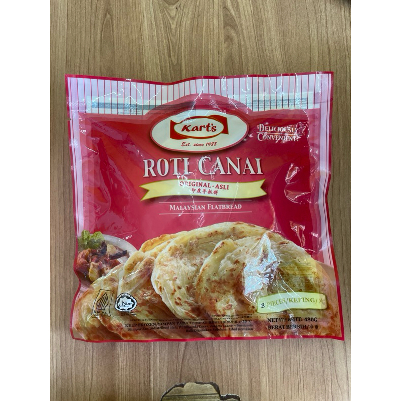 Jual Karts Roti Canai 8's | Shopee Indonesia
