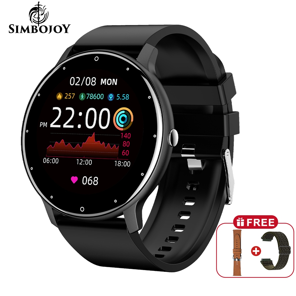 Jual Simbojoy SmartWatch ZL02D Layar Terang 1.28'' Anti Air IP67 ...