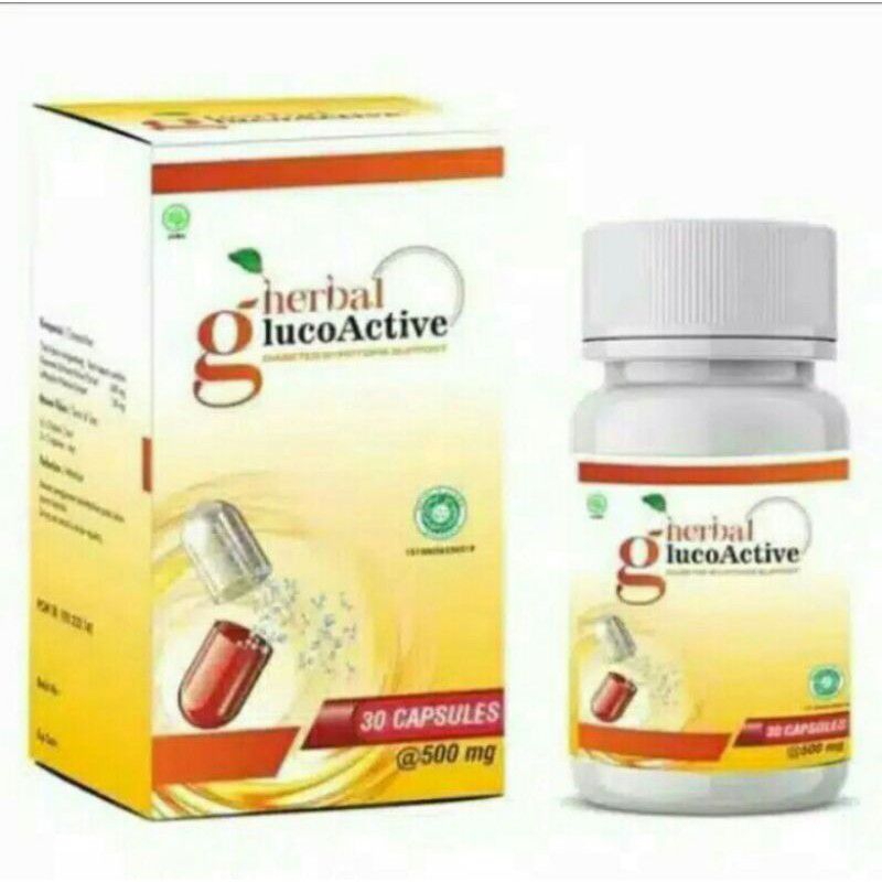 Jual Glucoactive Asli Original 100% Herbal Obat Diabetes Kencing Manis ...