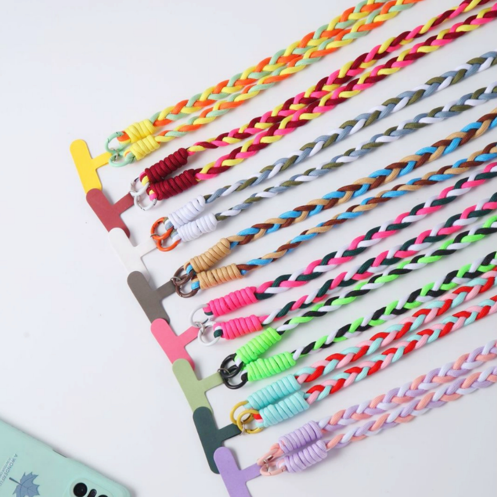 Jual Tali gantungan tangan HP warna warni Lanyard handphone cantik ...