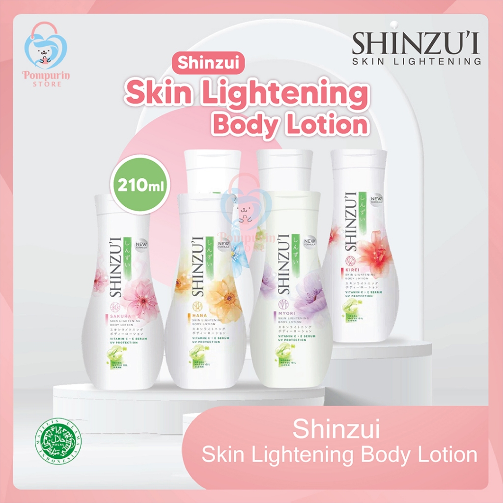 Jual Shinzui Skin Lightening Body Lotion Matsu Hana Kirei Sakura 210ml ...