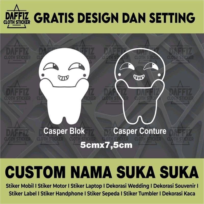 Jual Stiker Cutting Casper Custom | Shopee Indonesia