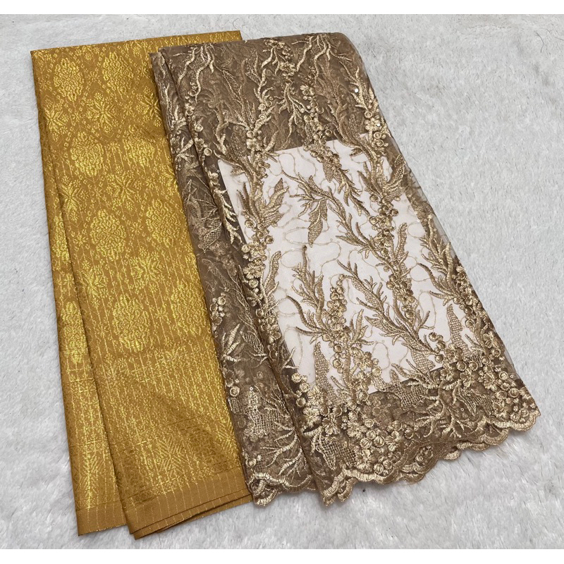 Jual Set/Paket Kain Bridesmaid Tile Payet & Songket semi palembang ...