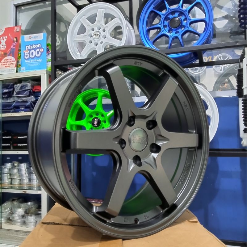 Jual Velg Mobil Sporty Ring 18 HSR STY JT238 HSR Lebar 8 Inch PCD 5x114 ...