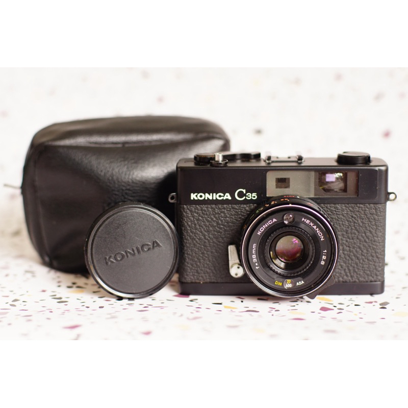 Jual Rangefinder Analog Konica C35 Black Mulus | Shopee Indonesia Jual Rangefinder Analog Konica C35 Black Mulus | Shopee Indonesia