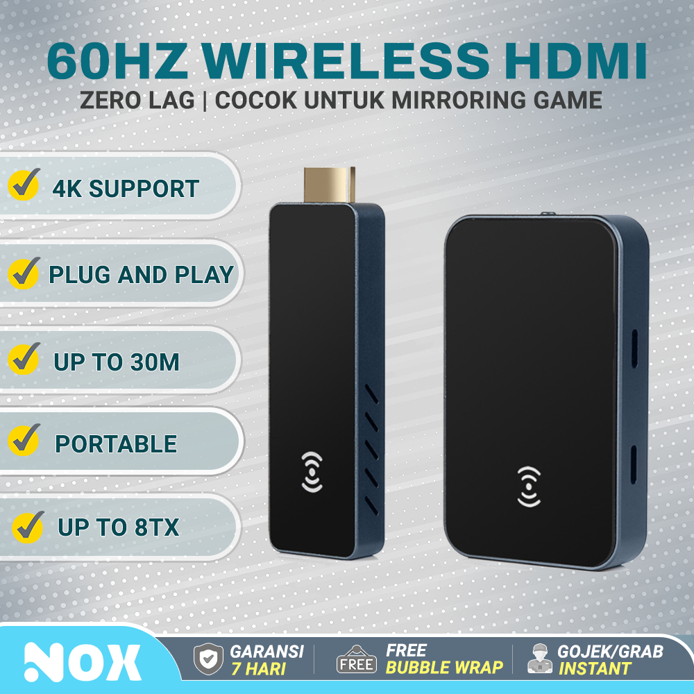 Jual 4K 60ghz Wireless HDMI transmitter & receiver 30 meter HDMI ...