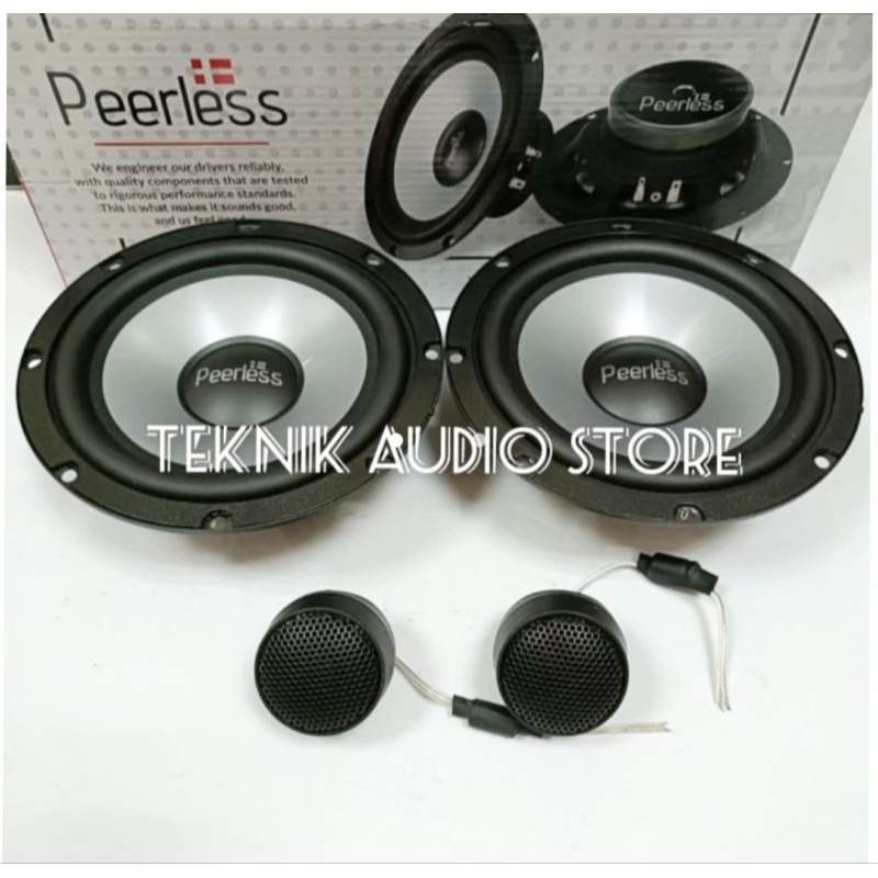 Jual Speaker 2way Peerless EC17+Tweeter 1 Peerless | Shopee Indonesia
