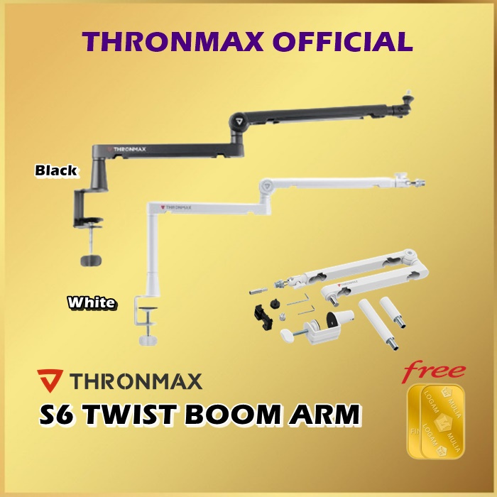 Jual Thronmax Twist Boom Arm S6 Stand Microphone S 6 | Shopee Indonesia