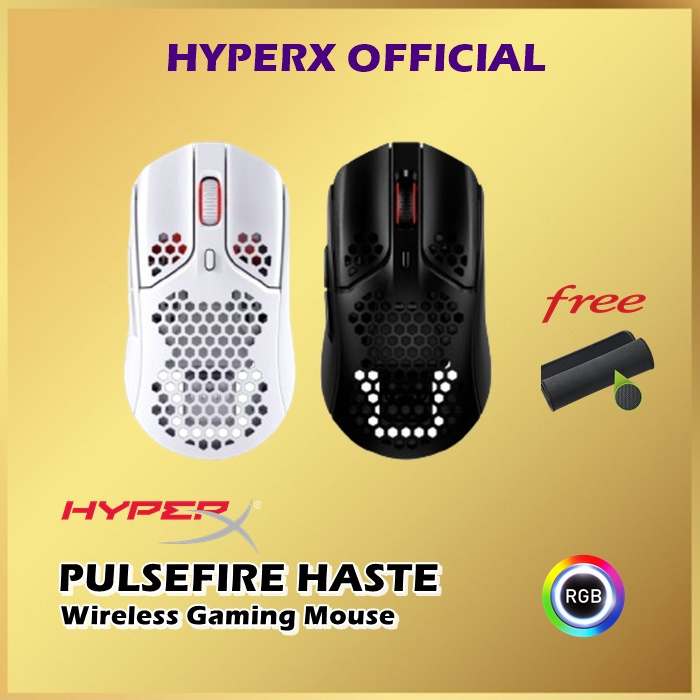 Jual HyperX Pulsefire Haste Wireless Gaming Mouse RGB Ultra Lightweight ...