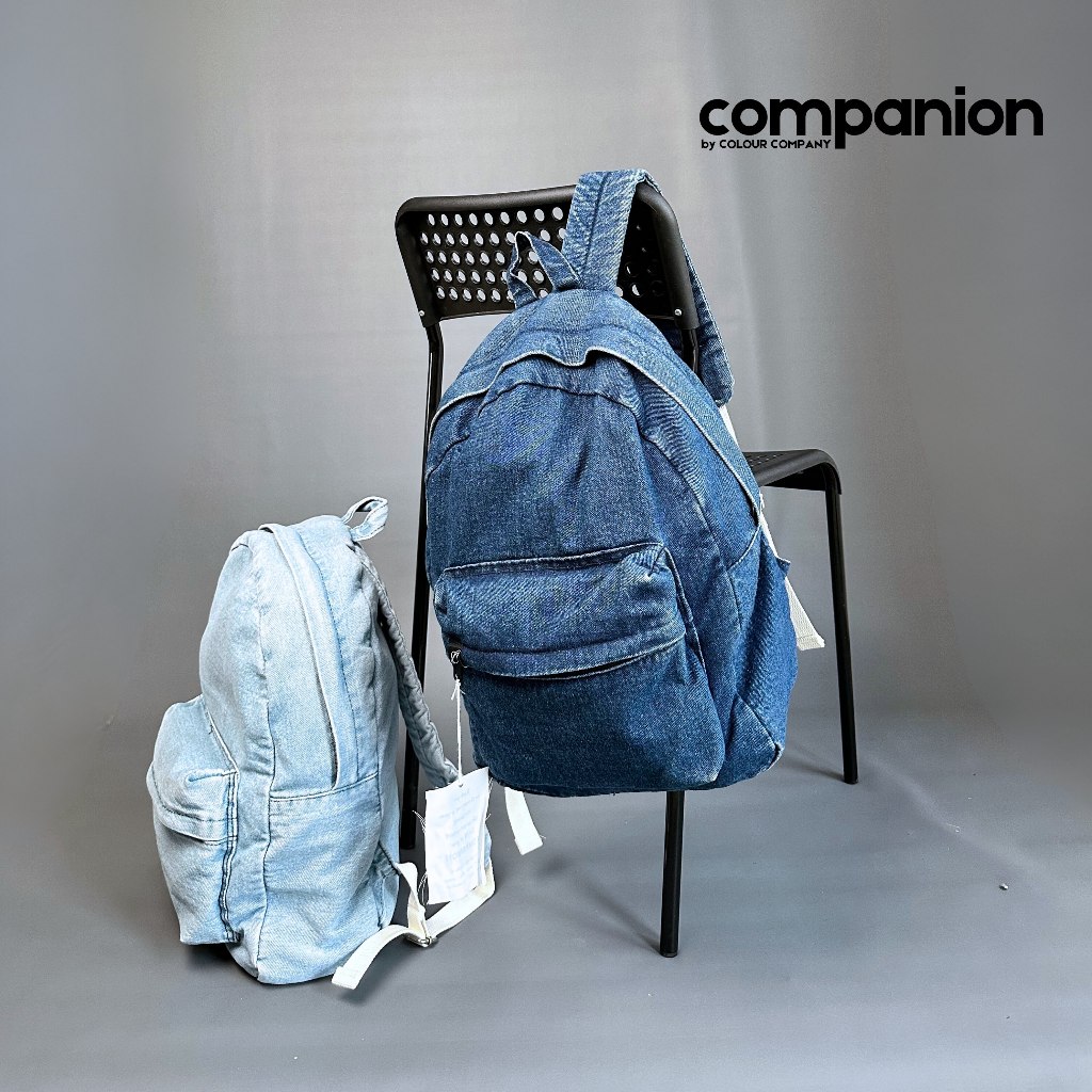 Jual COMPANION Hawkins Backpack Denim / Ransel Jeans / Tas Punggung ...