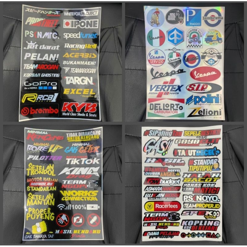 Jual Stiker Motor, Sticker Motor, Stiker Motor Keren, Stiker Racing ...