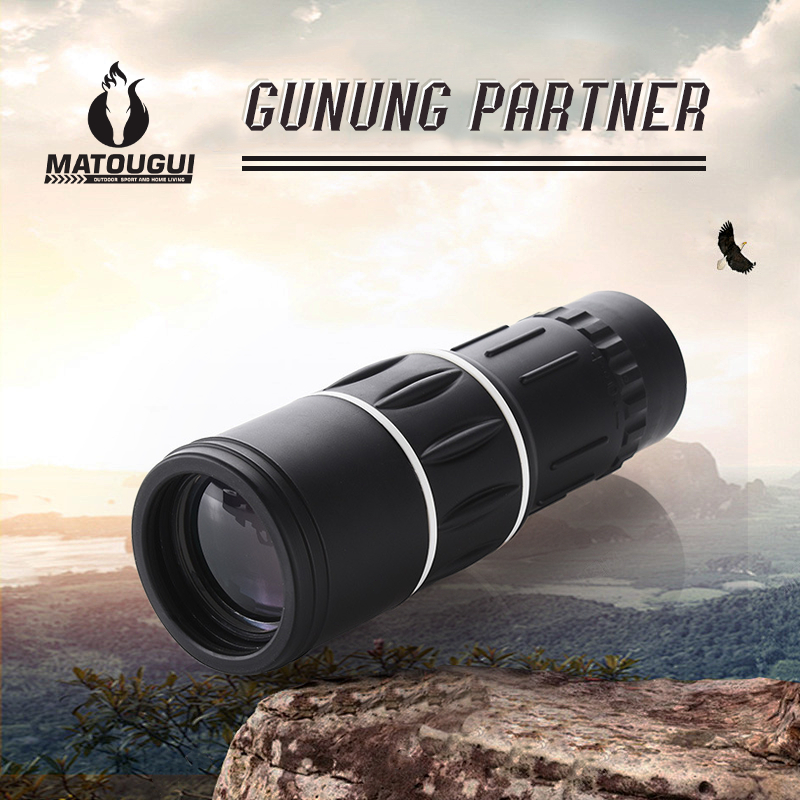 Jual MATOUGUI Teropong Monocular 16x52 Perbesaran Lensa Coating Bening ...