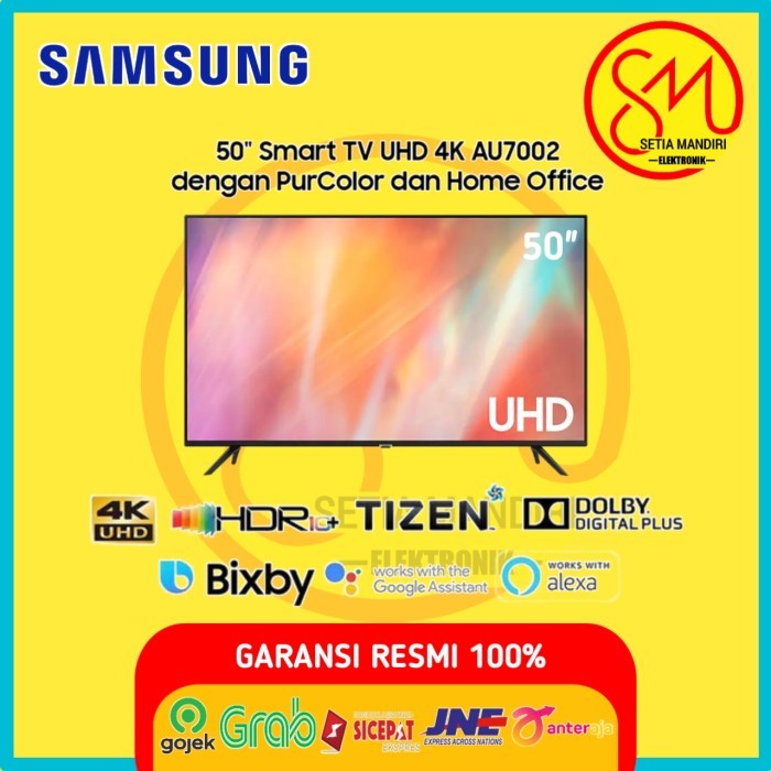 Jual SAMSUNG 50AU7002 Smart TV LED 50 Inch UHD 4K PureColor ...