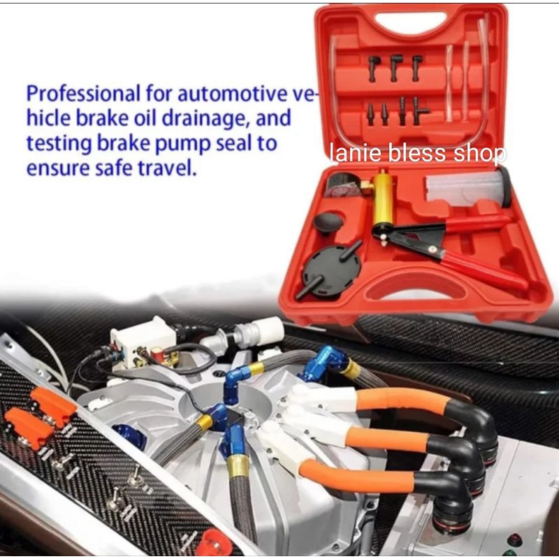 Jual pistol vacuum udara rem ABS.bleeder kit.pompa minyak rem angin ...