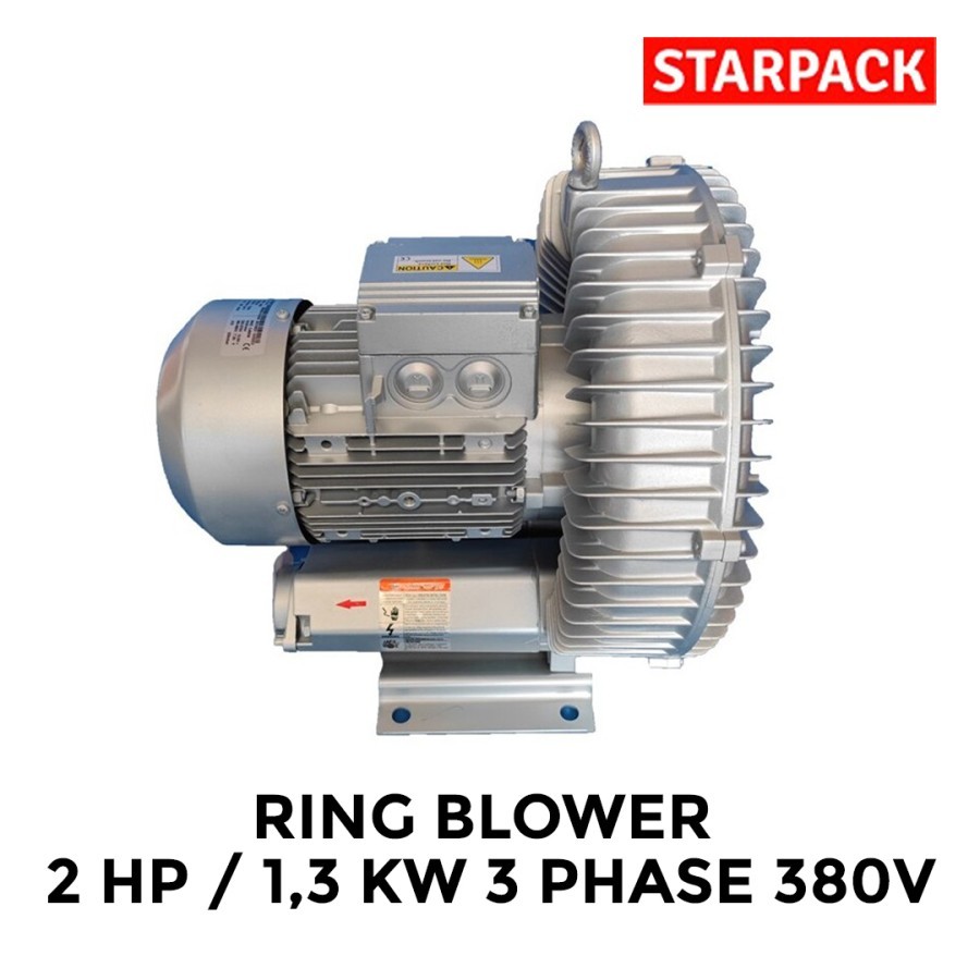 Jual Ring Blower 2 HP / 1,3 kW 3 Phase 380V Blower Kolam Tambak Ikan, Udang, IPAL | Shopee Indonesia