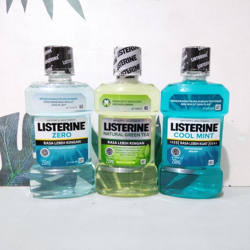 Jual Listerine 250ml / Obat kumur / Listerine | Shopee Indonesia