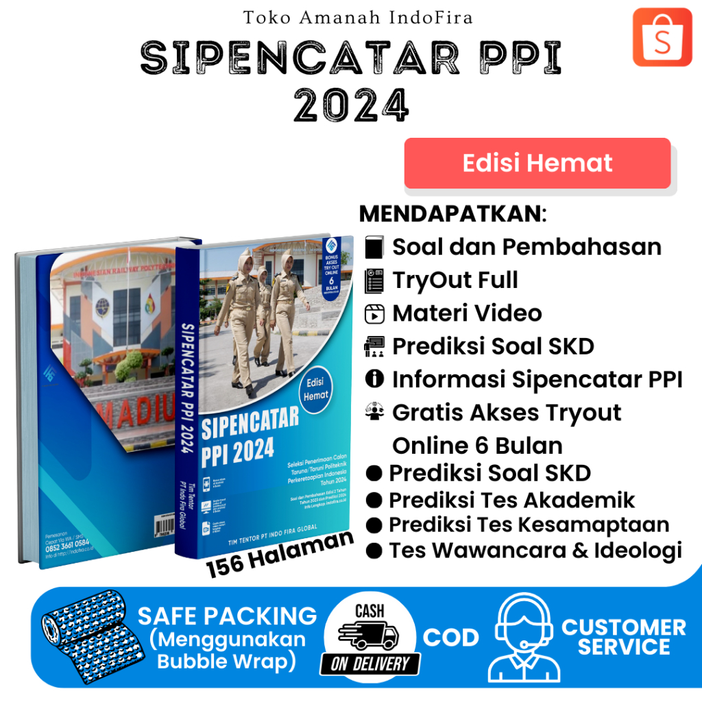 Jual Buku Terbaru SIPENCATAR PPI 2024 (Edisi Hemat + Free Akses Online) Sesuai Dengan Kisi-kisi ...
