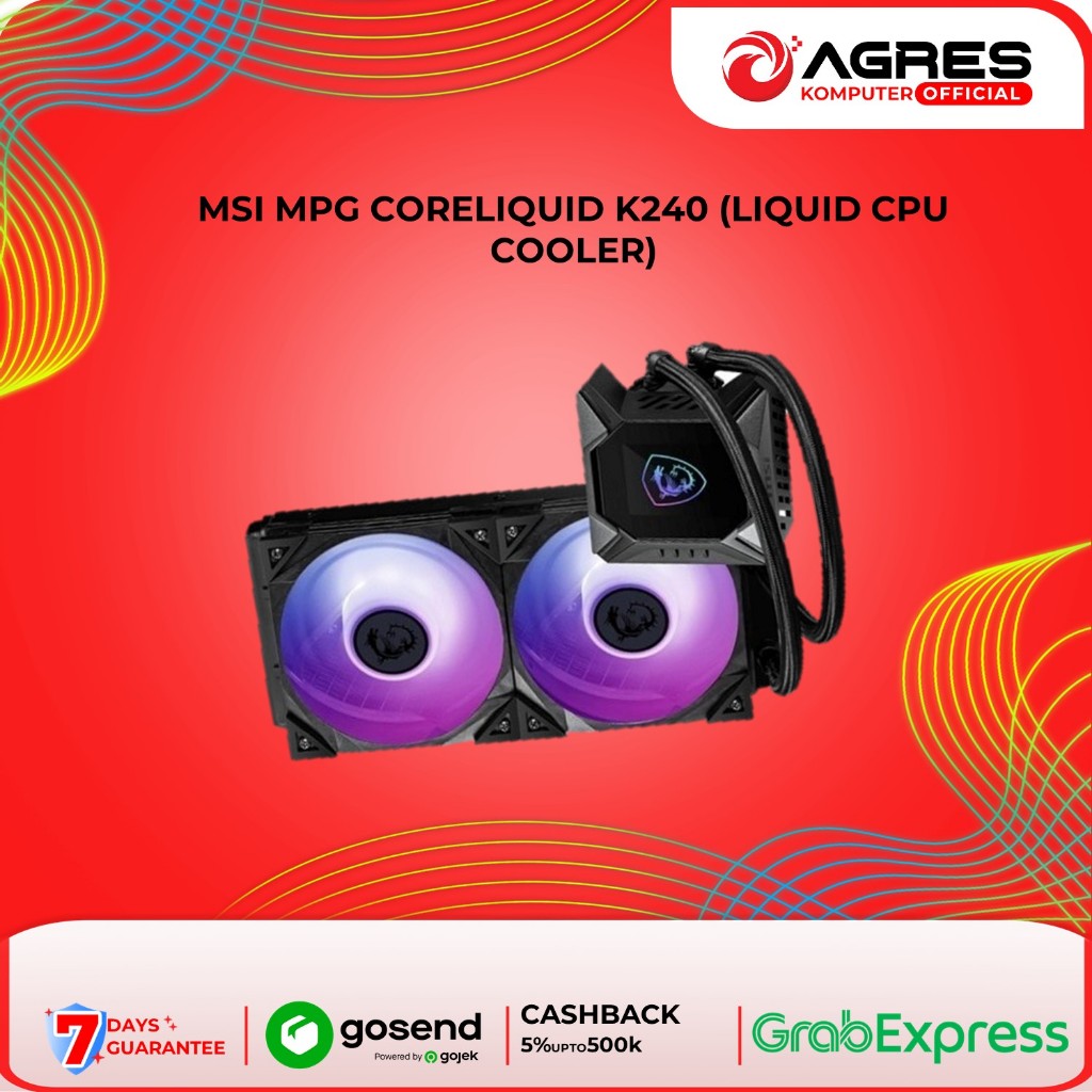 Jual MSI MPG CORELIQUID K240 (LIQUID CPU COOLER) | Shopee Indonesia