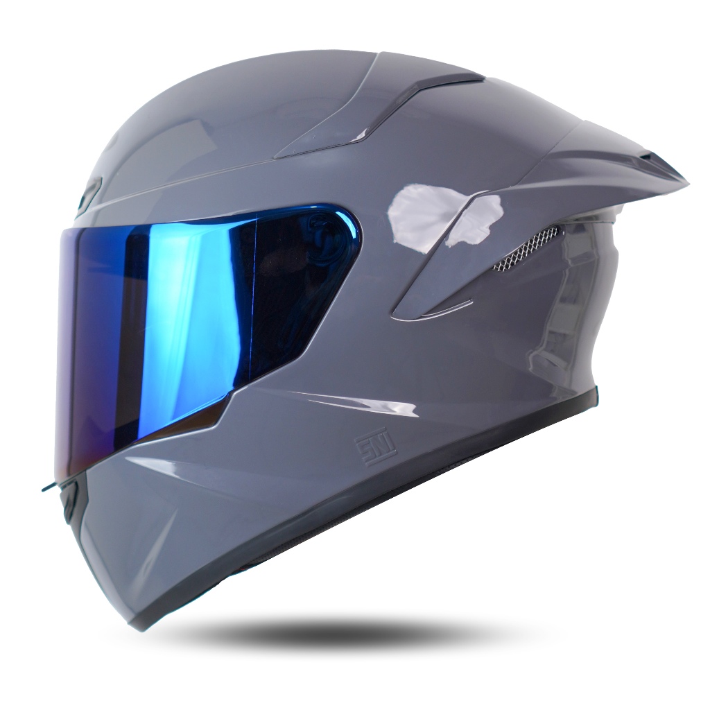 Jual Helm Full Face MLA CRYPTON Solid Original Premium Sni | Shopee ...