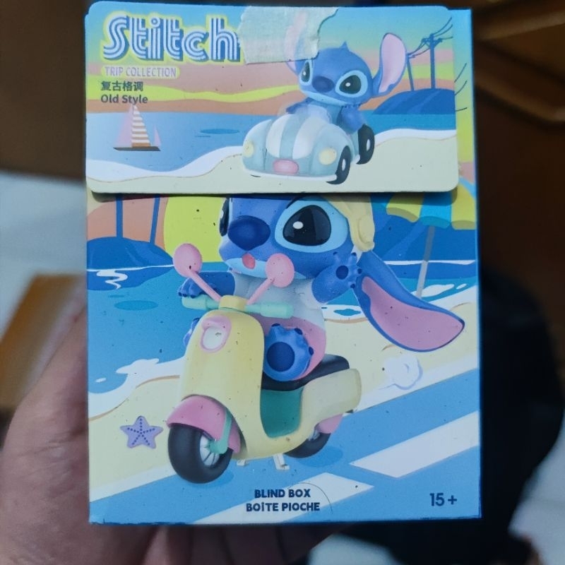 Jual Blind box stitch miniso blue car original figure | Shopee Indonesia