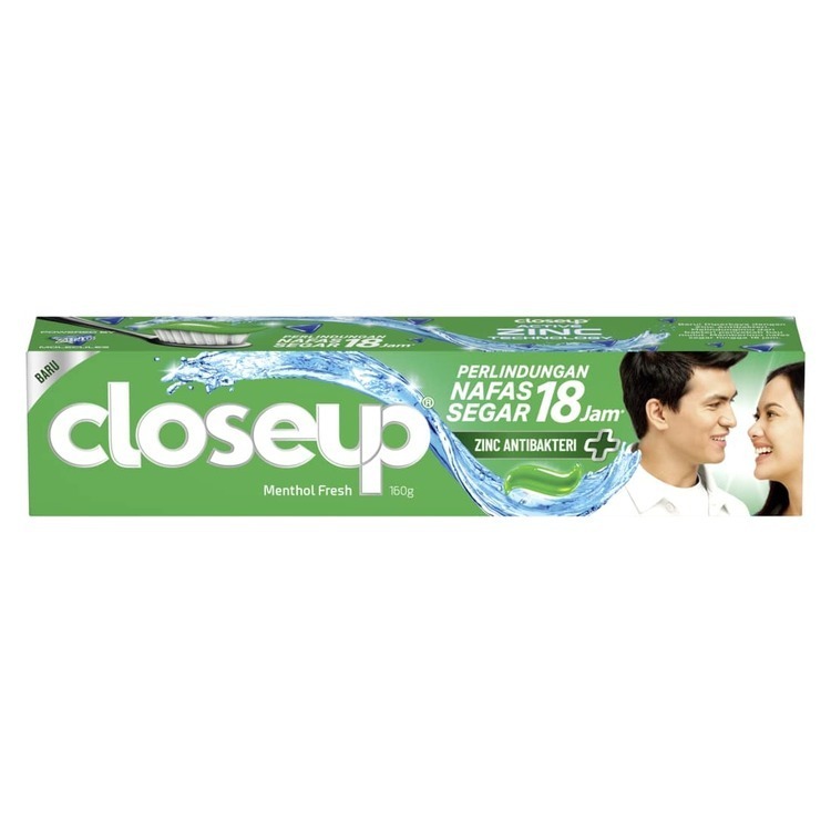 Jual Close up Ever Fresh Toothpaste Anti Bacterial 160g | Shopee Indonesia