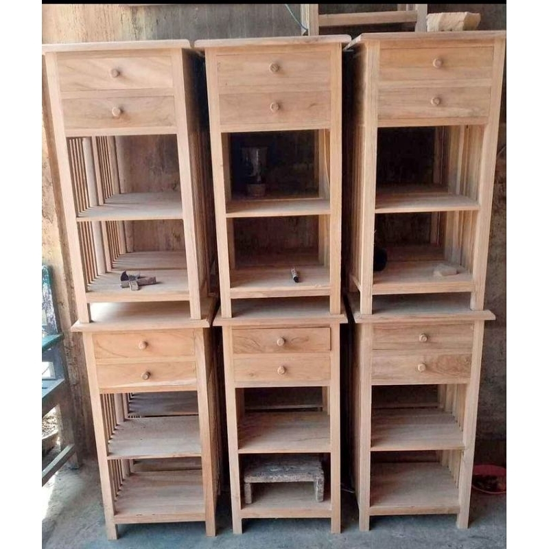 Jual MEJA DISPENSER KAYU JATI MINIMALIS | Shopee Indonesia