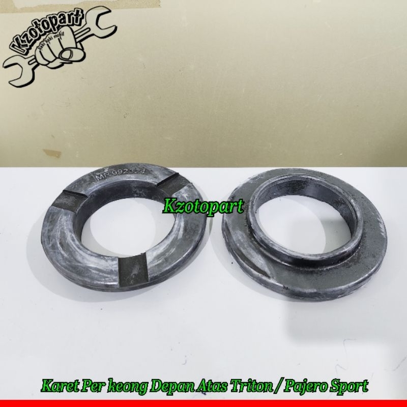 Jual Karet Tatakan Per Keong atas Karet Spiral Mitsubishi Triton Pajero ...