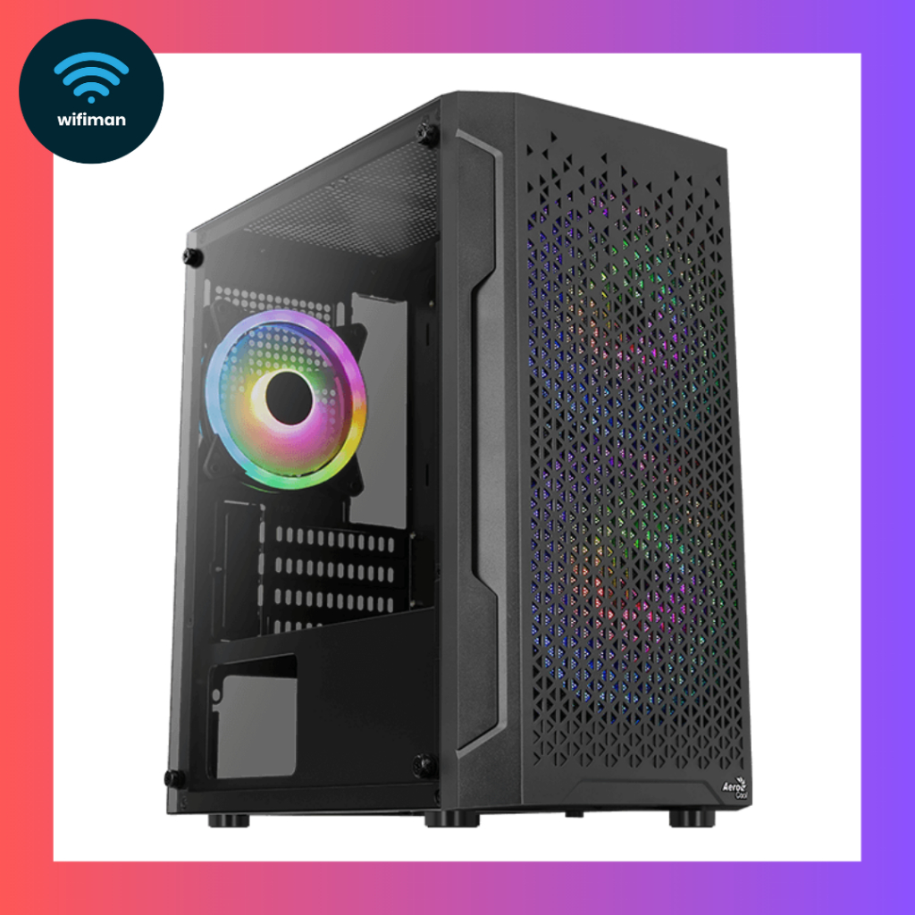 Jual Aerocool Trinity Mini V2 - Casing PC Komputer Gaming Hitam Pink ...