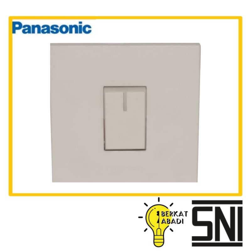 Jual Panasonic Saklar Single White Style E | Shopee Indonesia