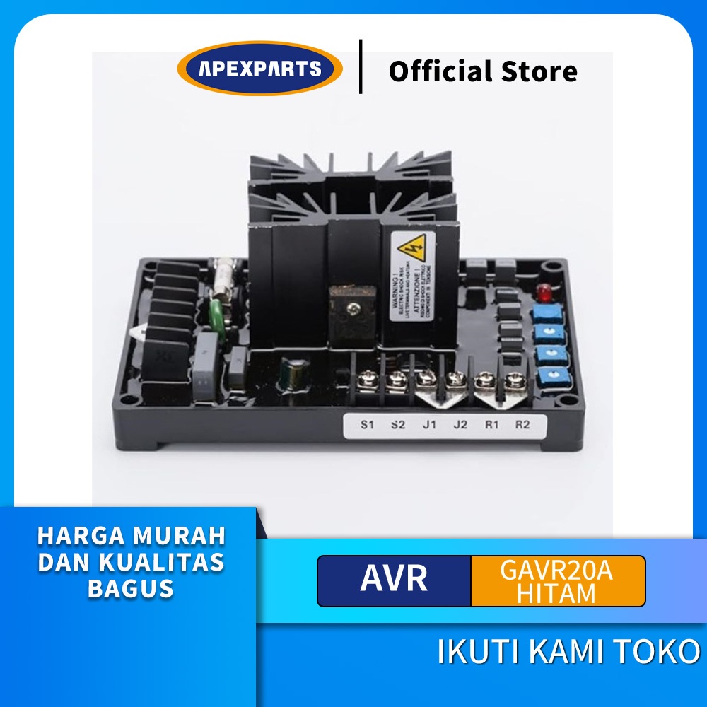 Jual AVR Genset GAVR20A GAVR 20A CF-20A CF20 CF20A Hitam High Quality | Shopee Indonesia