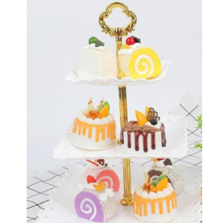 Jual Rak Kue Susun 3 Tingkat Detachable Plate Cake Stand Display ...
