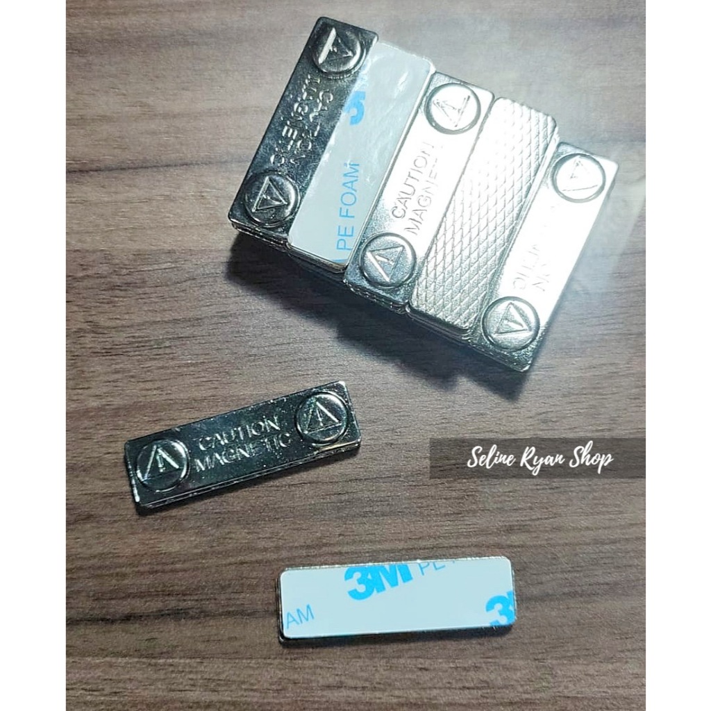 Jual Magnet Nama Dada / Magnet Name Tag Kotak Persegi | Shopee Indonesia