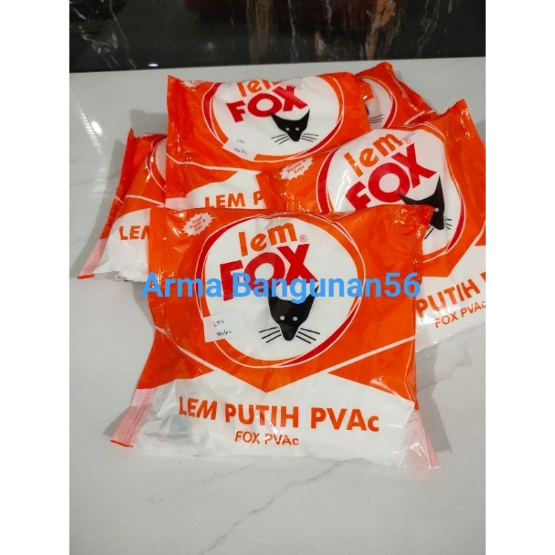 Jual Lem Kayu Fox 700 Gram / Campuran Plamur / Lem Campuran Cat / Lem ...