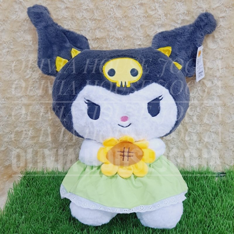 Jual Boneka Kuromi Matahari 13" Dress Hijau Boneka Kuromi Dress 13 ...