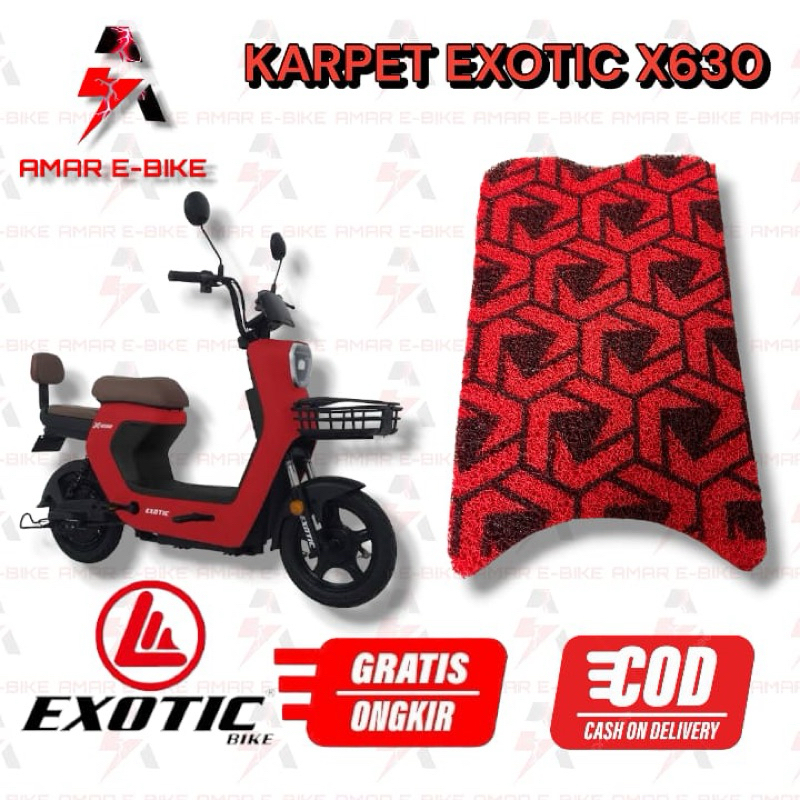 Jual karpet sepeda listrik larizz L3/exotic X630 | Shopee Indonesia