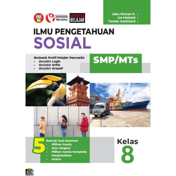Jual BUKU ILMU PENGETAHUAN SOSIAL UNTUK SMP/MTs KELAS 8/VIII KURIKULUM MERDEKA | Shopee Indonesia