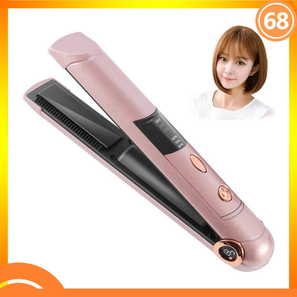 Jual Catokan Rambut NEW 2in1 Portable Cordless Hair Straightener ...