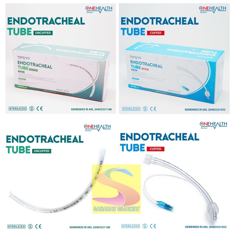 Jual Well Lead Endotracheal Tube With Cuffed & UNCuffed satuan | Shopee ...