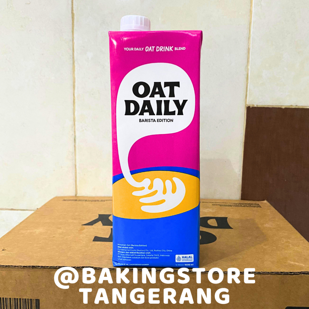 Jual OAT DAILY Barista Edition 1L Oat Milk - Susu Oat Bebas Kolestrol ...